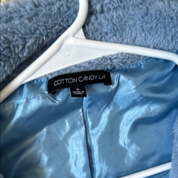Cotton Candy | Jackets & Coats | Cozy Blue Fluffy Jacket | Poshmark